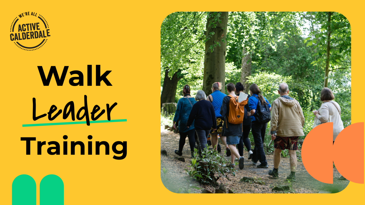 Walk Leader Training - Spring Hall Group Practice